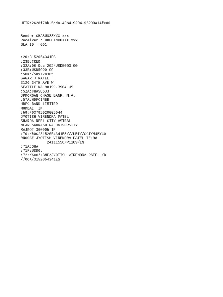 MT103 3152054341es | PDF