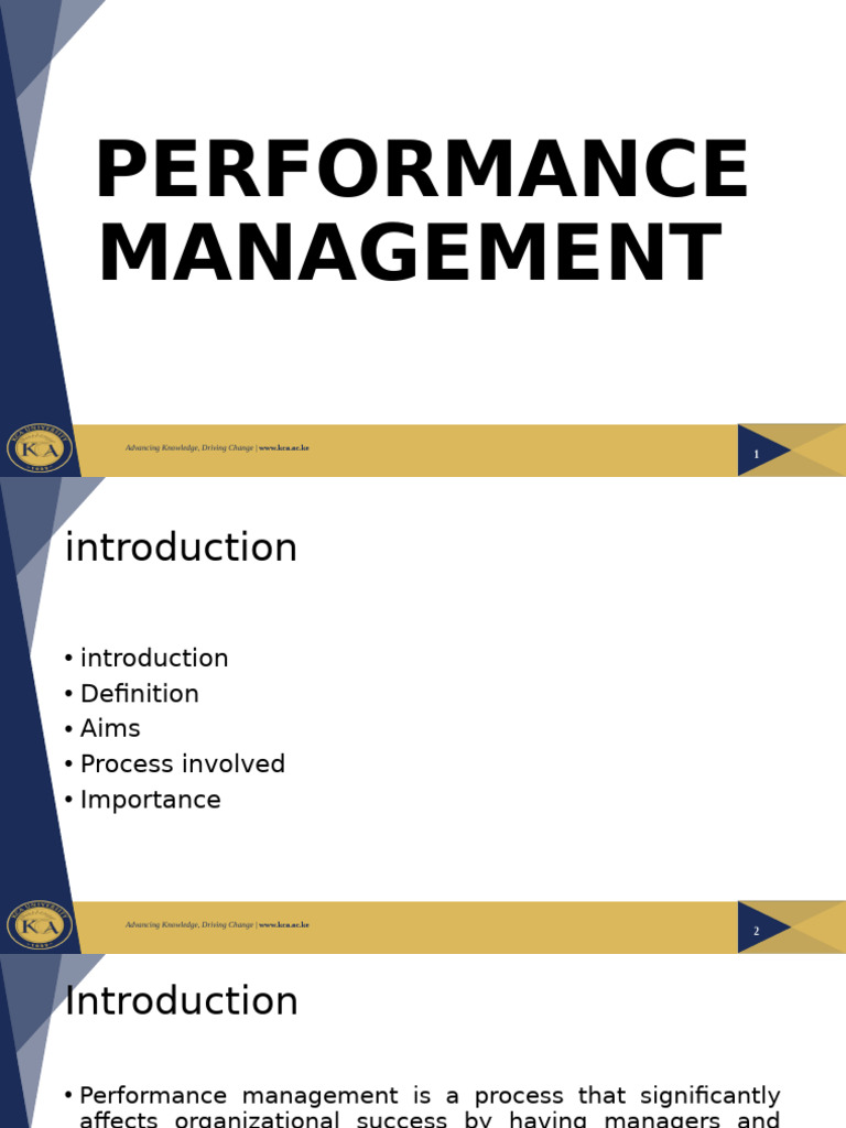 Lec 5 Performance Management | PDF | Performance Appraisal | Applied Psychology