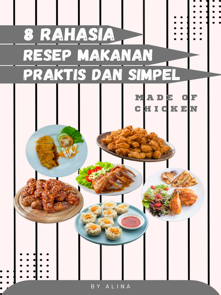 8 Resep Praktis Olahan Ayam Simpel | PDF