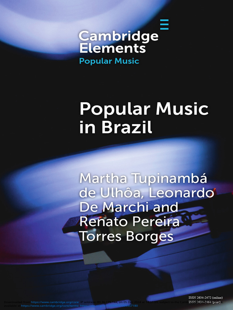 Popular Music in Brazil: Identity & Genres | PDF | Popular Music | Brazil