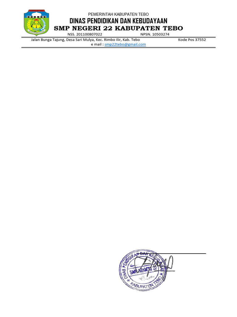 SK TIM GSI (Baru) | PDF