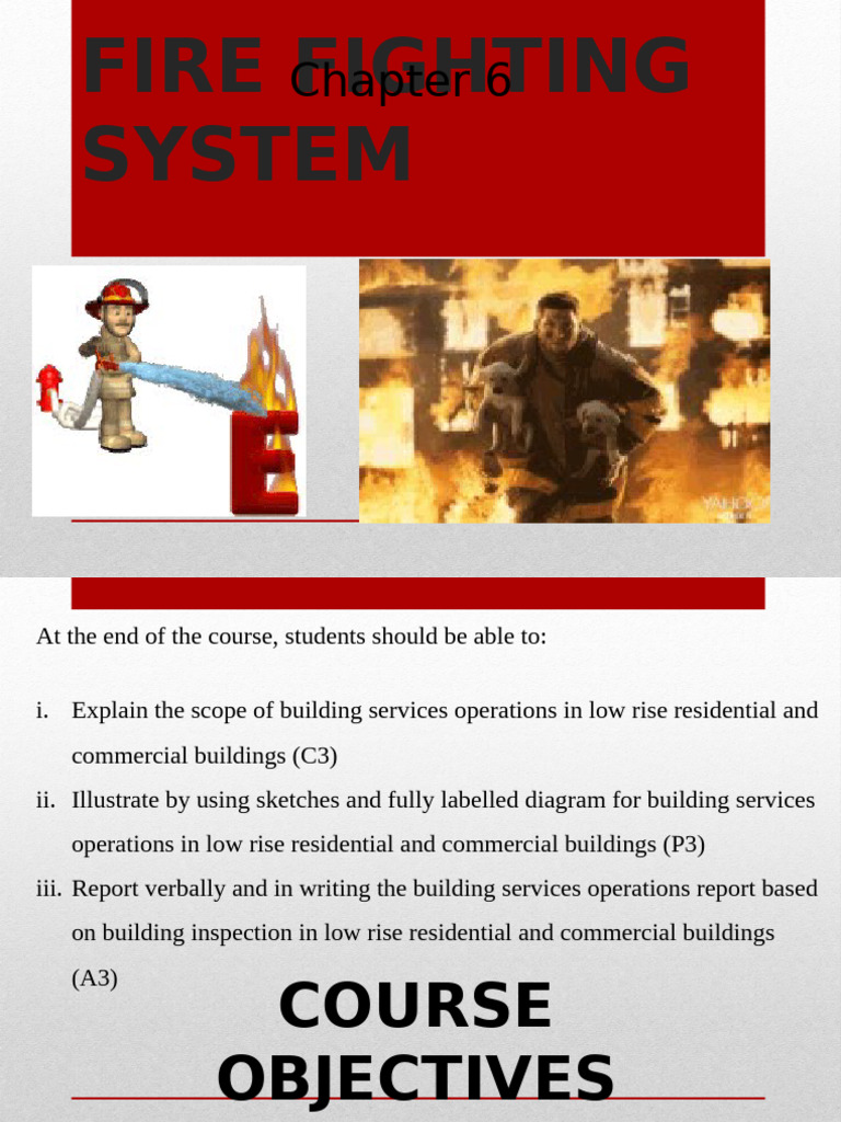 Fire Fighting System Overview and Components | PDF | Fire Sprinkler ...
