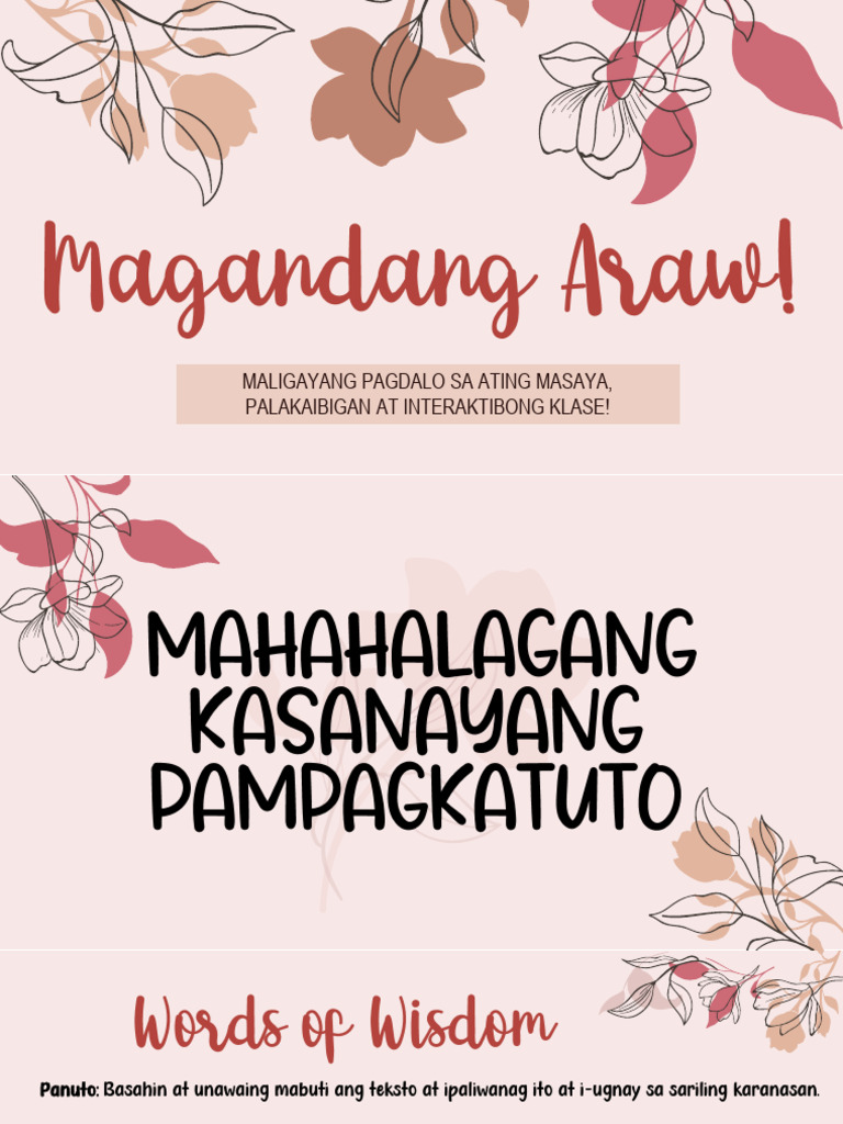 Presentation in fpl | PDF