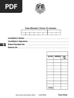 PLE SST 2024-A Revised Past Paper Guides | PDF