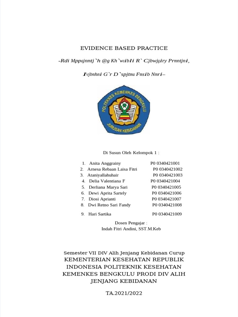 PDF Ebm Bindah Kel 1 Fix | PDF