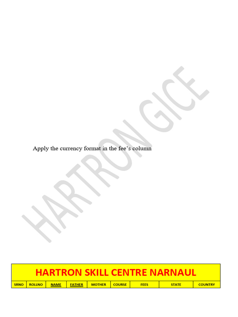 Ms Excel Assignment (Handwritten) | PDF Ms Excel Assignment (Handwritten) | PDF
