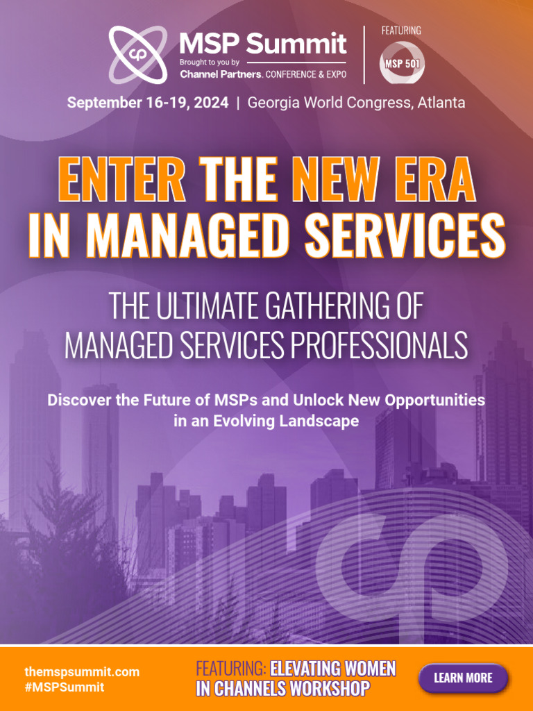 MSP Summit 2024: Future of Managed Services | PDF