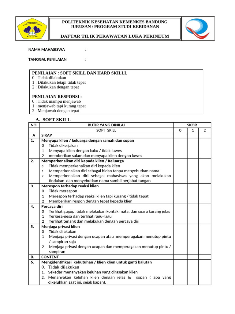DA-TIL PWT LUKA PERINEUM | PDF