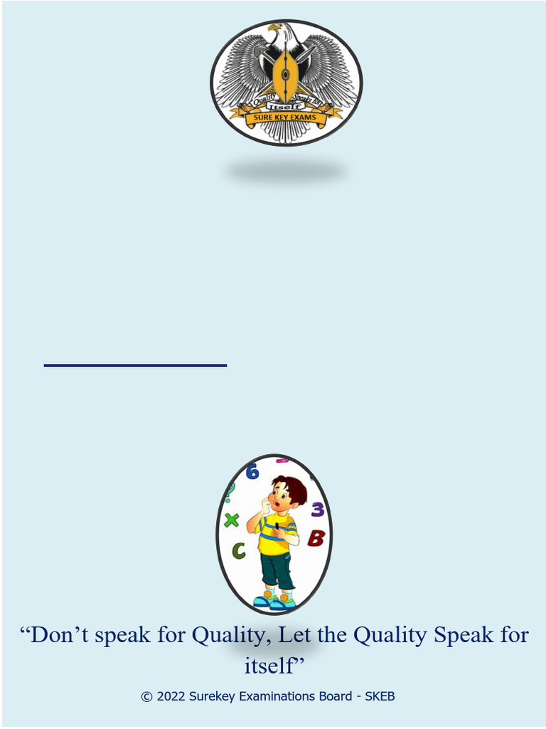 P7 Social Studies and Religiuos Education Marking Guide Pre-Ple ...