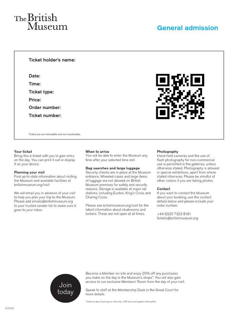 British Museum | PDF | Museum | Baggage