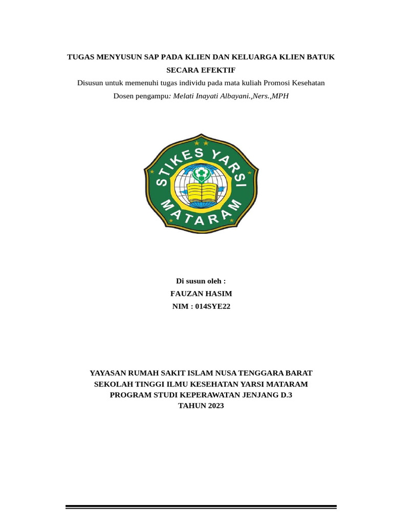 SAP Fuzan Promkes. | PDF