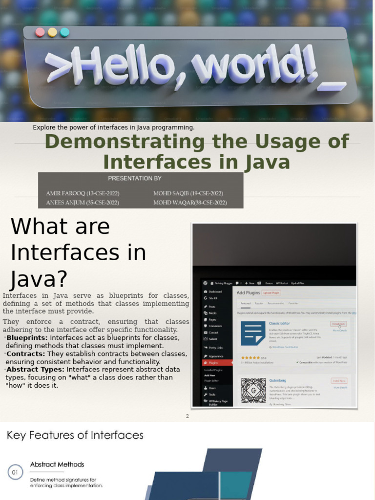 Presentaion Java | PDF