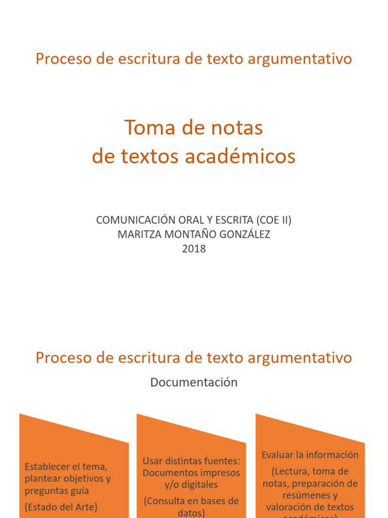 GUÍA PARA FORMATO PARA TOMA DE NOTAS DE TEXTOS COE II 182 Moodle | PDF ...