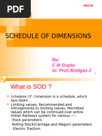 ASD Mar.23 SCHEDULE OF DIMENSIONS | PDF | Rail Transport | Land Transport