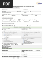 EMPTY Application Form For DPE - Doc 2023 | PDF