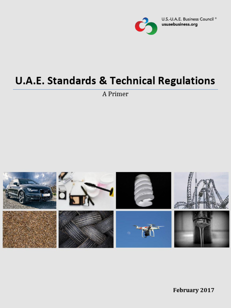 U.A.E. Standards Guide for U.S. Businesses | PDF | United Arab Emirates ...