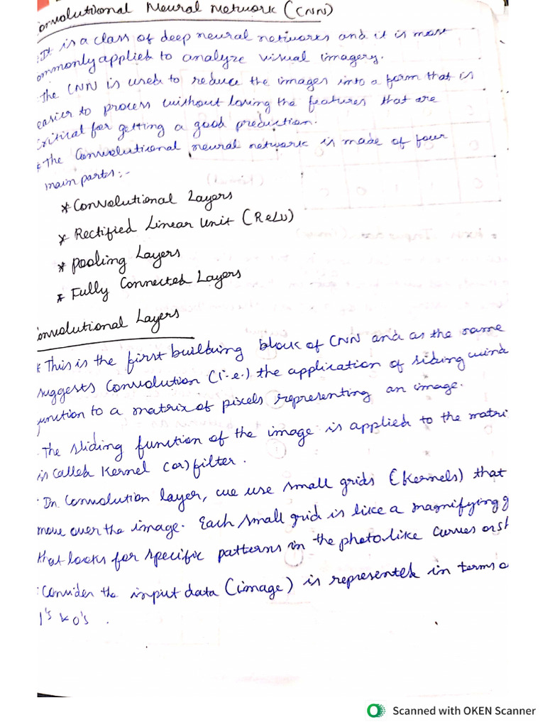 cnn (1)_unit 3_merged | PDF | Artificial Neural Network | Algorithms