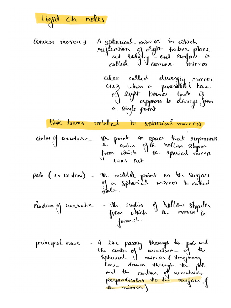 Light Notes | PDF
