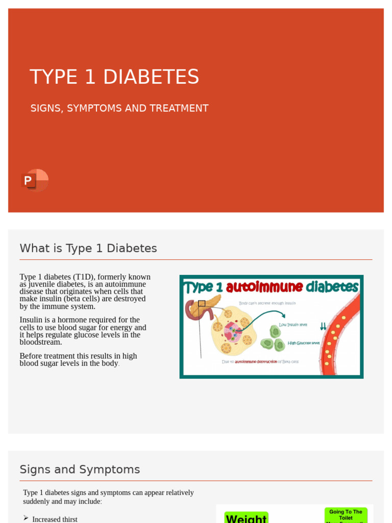 Type 1 Diabetes | PDF | Diabetes | Carbohydrates