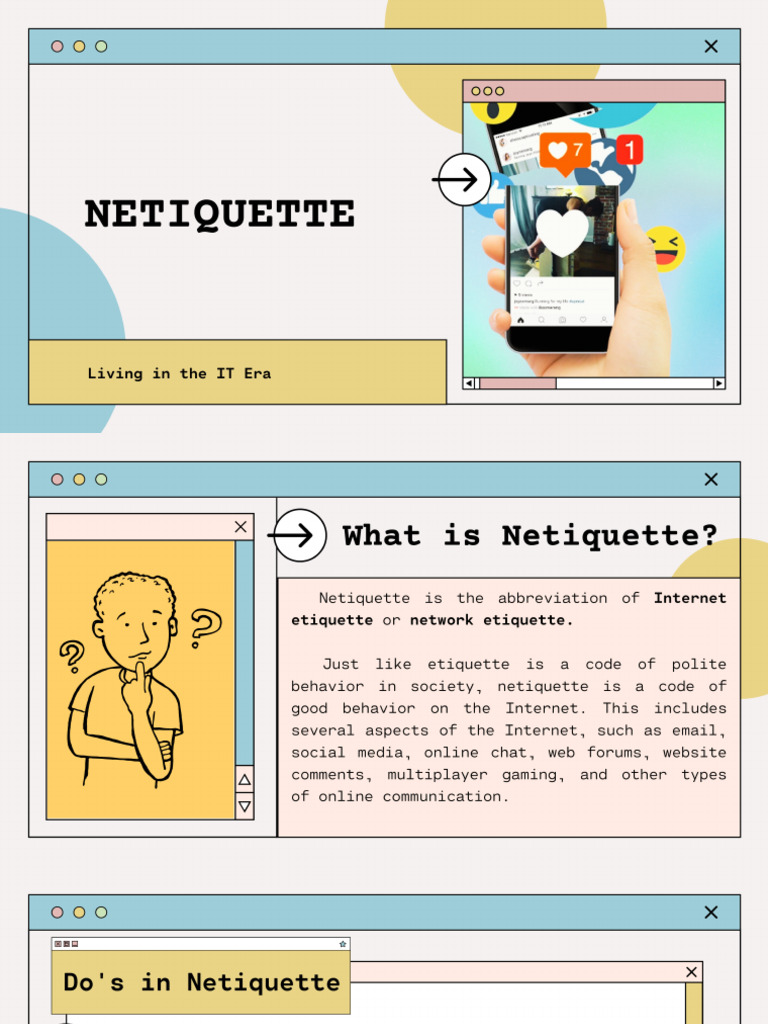 Netiquette | PDF