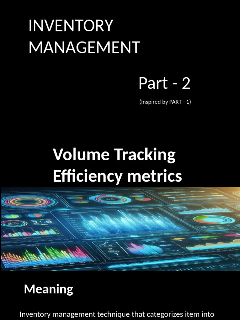 Inventory Management Part -2 | PDF | Quality Assurance | Business Process