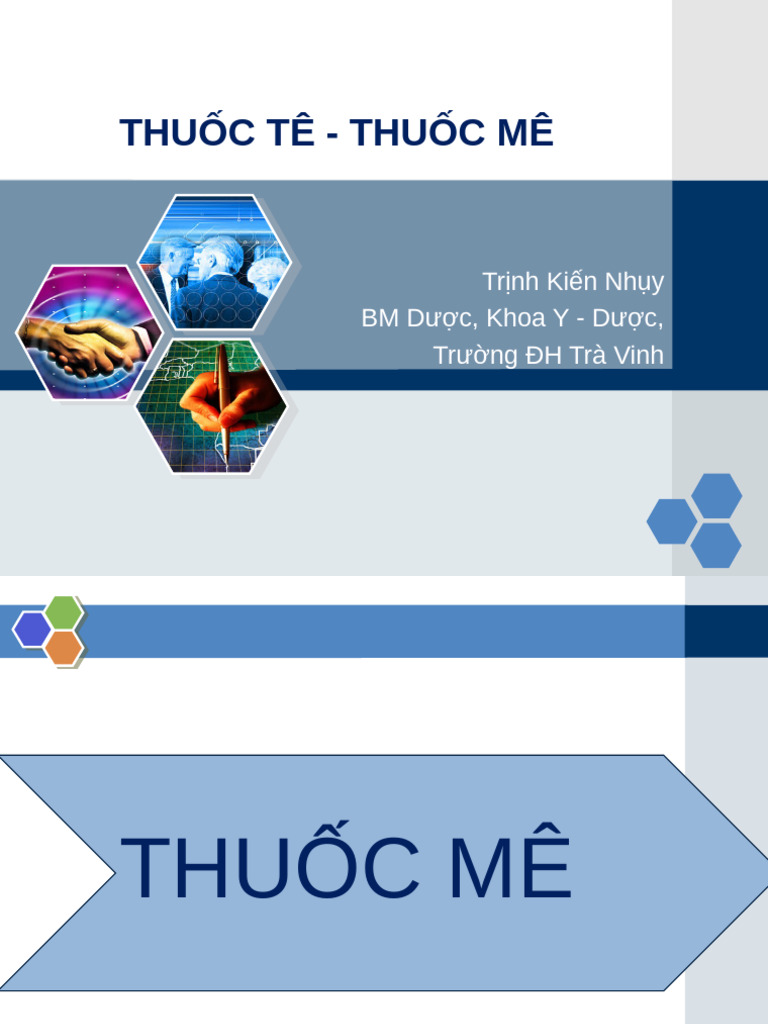 Thuoc Te Thuoc Me 1T Duoc Luc Hoc 2020 Duoc | PDF