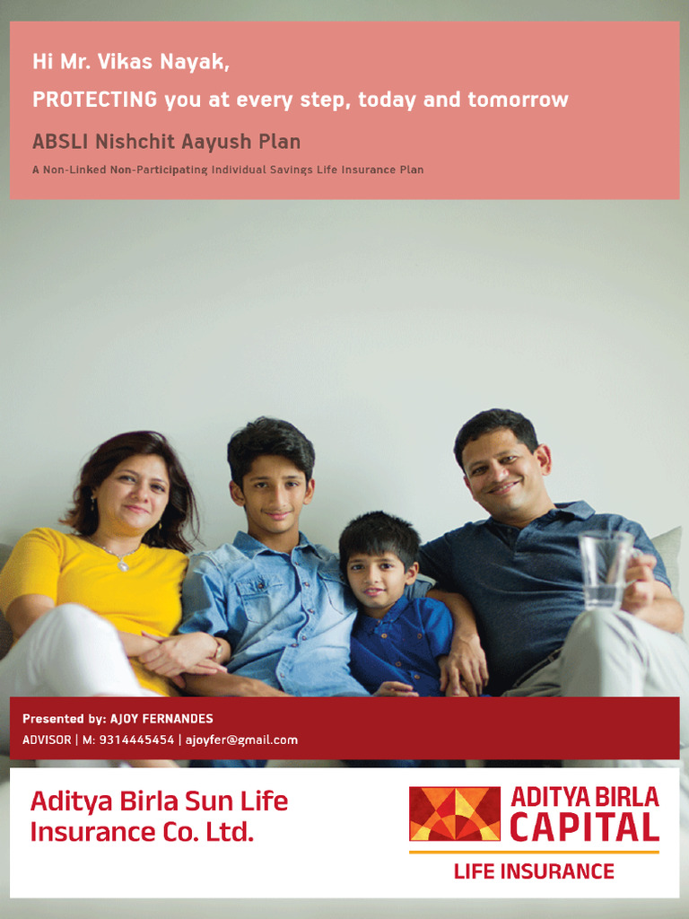 Vikas Nayak - Nishchit Aayush Plan - Presentation | PDF