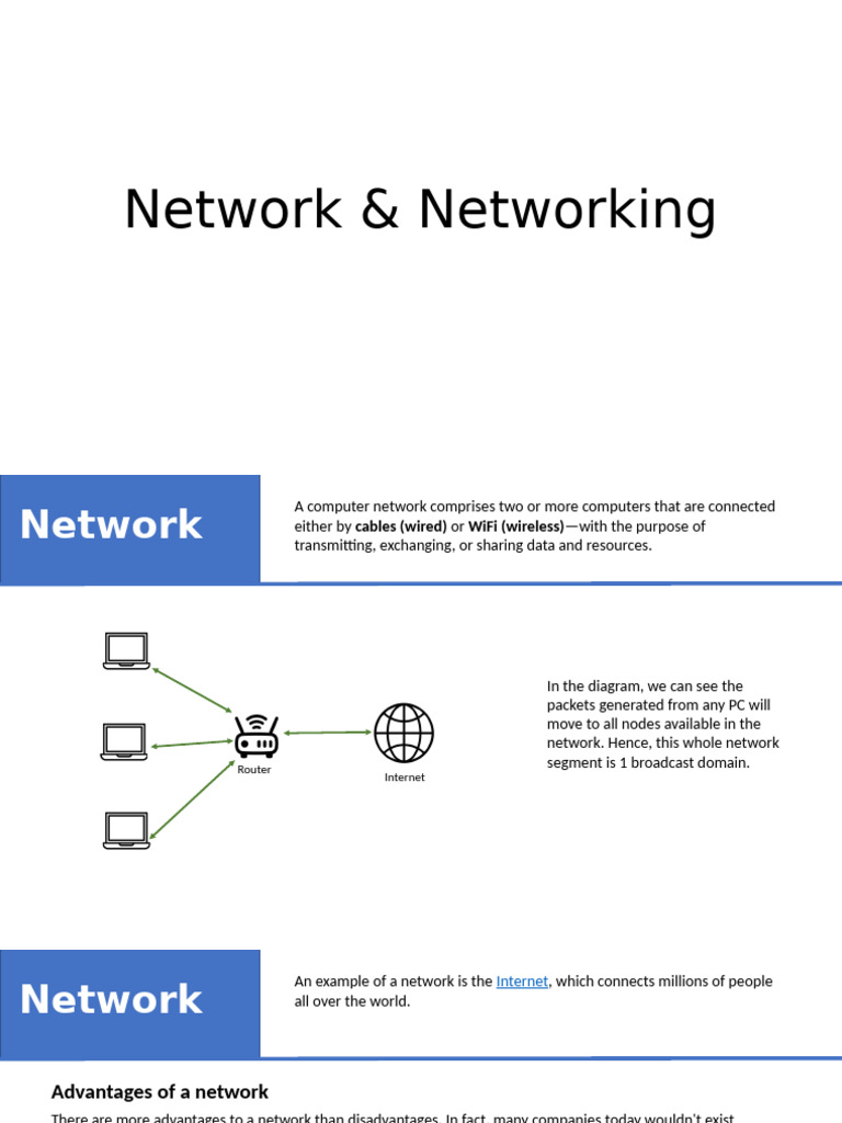 Network_Introduction | PDF | Computer Network | Local Area Network Network_Introduction | PDF | Computer Network | Local Area Network