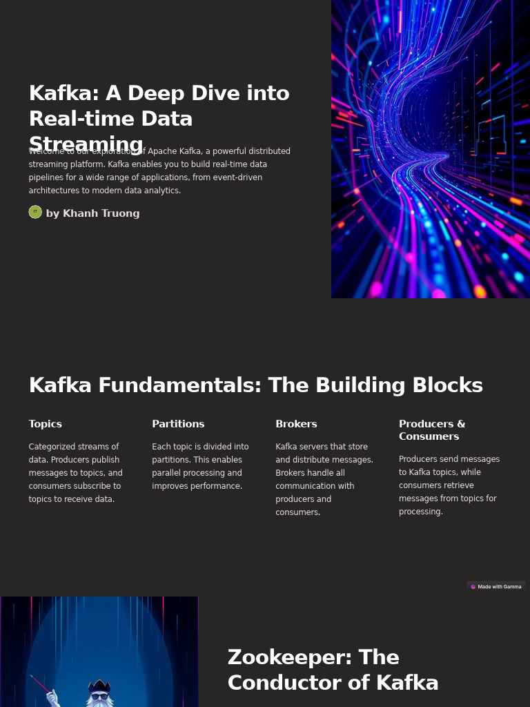 Kafka A Deep Dive Into Real Time Data Streaming Pdf Computer Science Computing