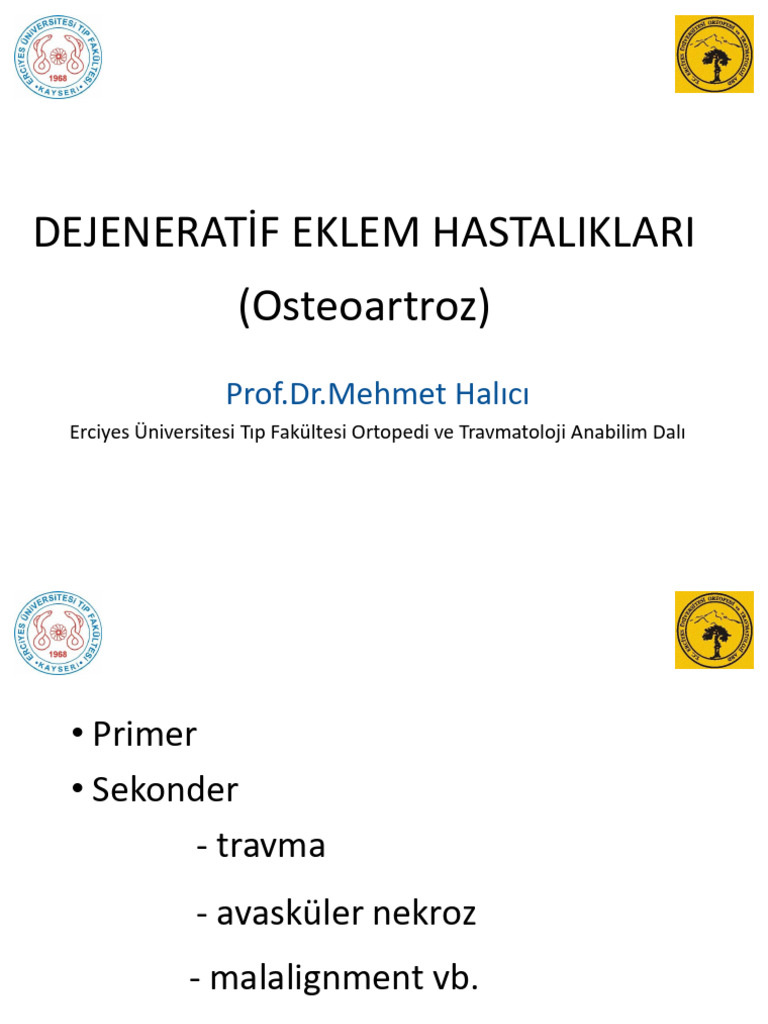 OSTEOARTRIT | PDF