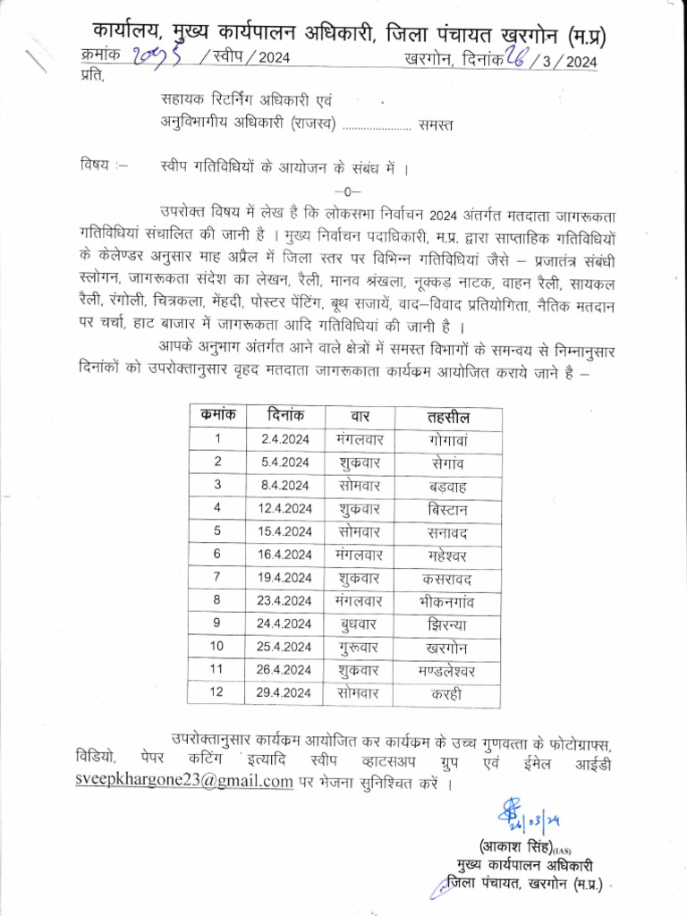 Sveep Programme | PDF