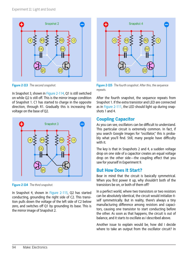 Understanding Oscillator Circuit Snapshots | PDF | Capacitor ...