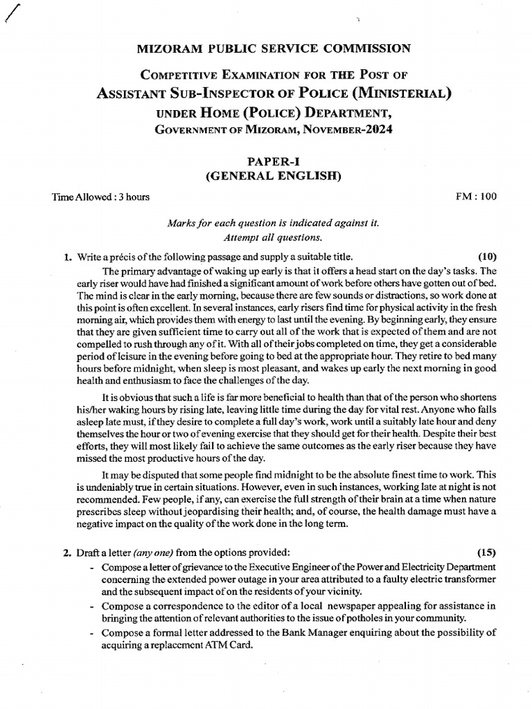 asi-m-general-english-paper-i | PDF