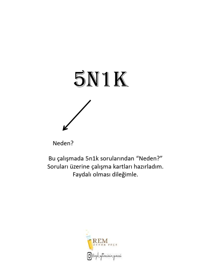 5n1k Neden | PDF
