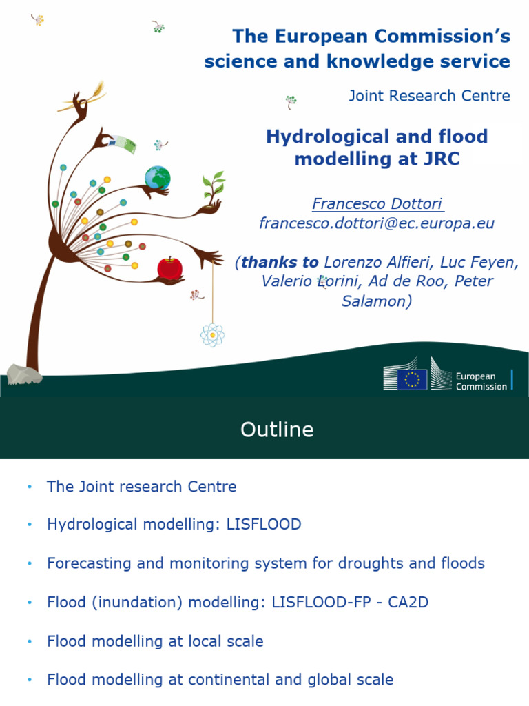 2019 05 31 JRC Models Dottori | PDF | Flood | Earth Sciences