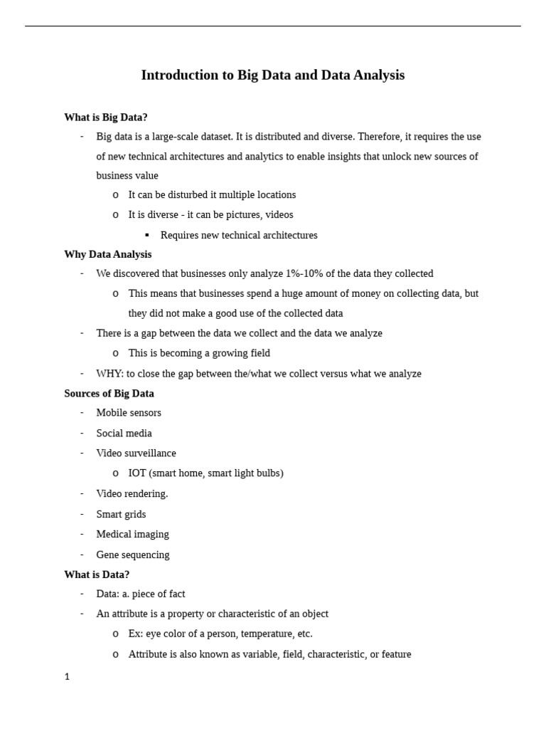 Introduction_to_Big_Data_and_Data_Analysis.docx | PDF | Big Data | Data Introduction_to_Big_Data_and_Data_Analysis.docx | PDF | Big Data | Data