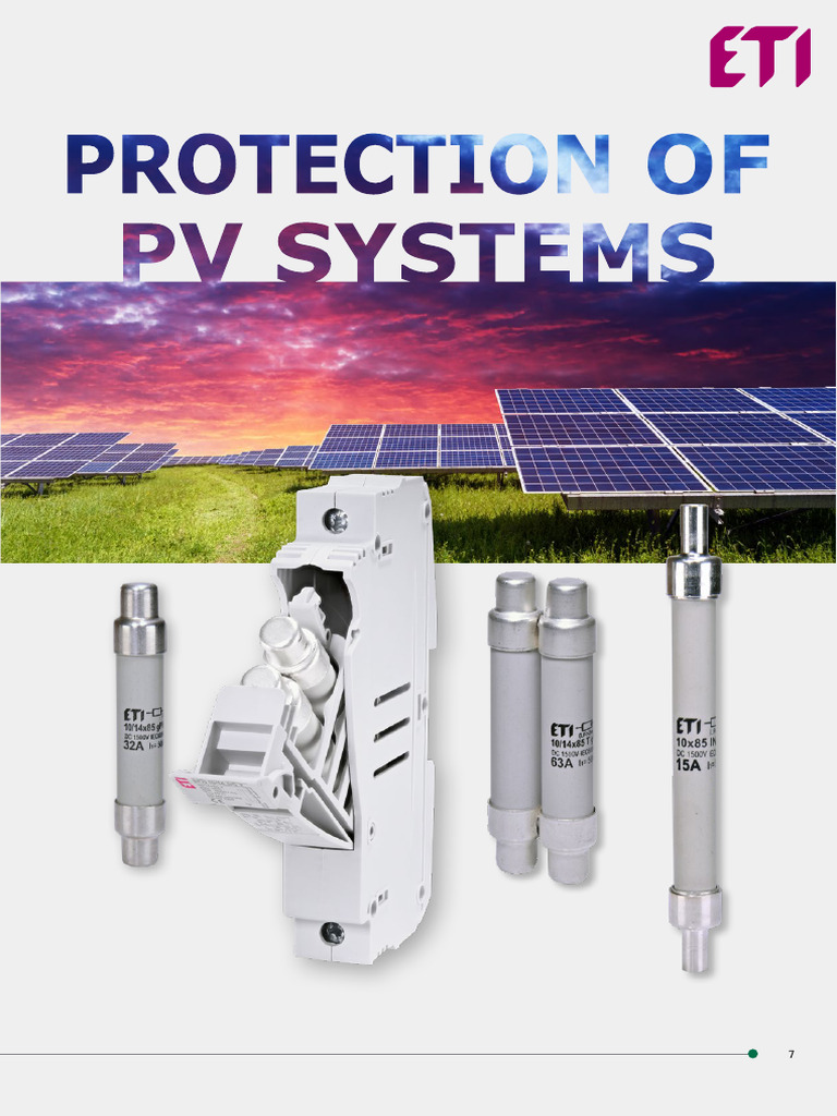 001.a. Protection of PV Systems | PDF | Photovoltaic System | Photovoltaics