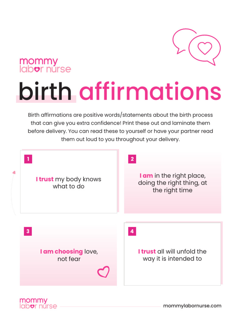 (Freebie) Natural Birth Prep Pack W | PDF | Childbirth | Caesarean Section