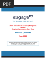 2023 NYS Grade 6 ELA Released Questions | PDF | Multiple Choice ...