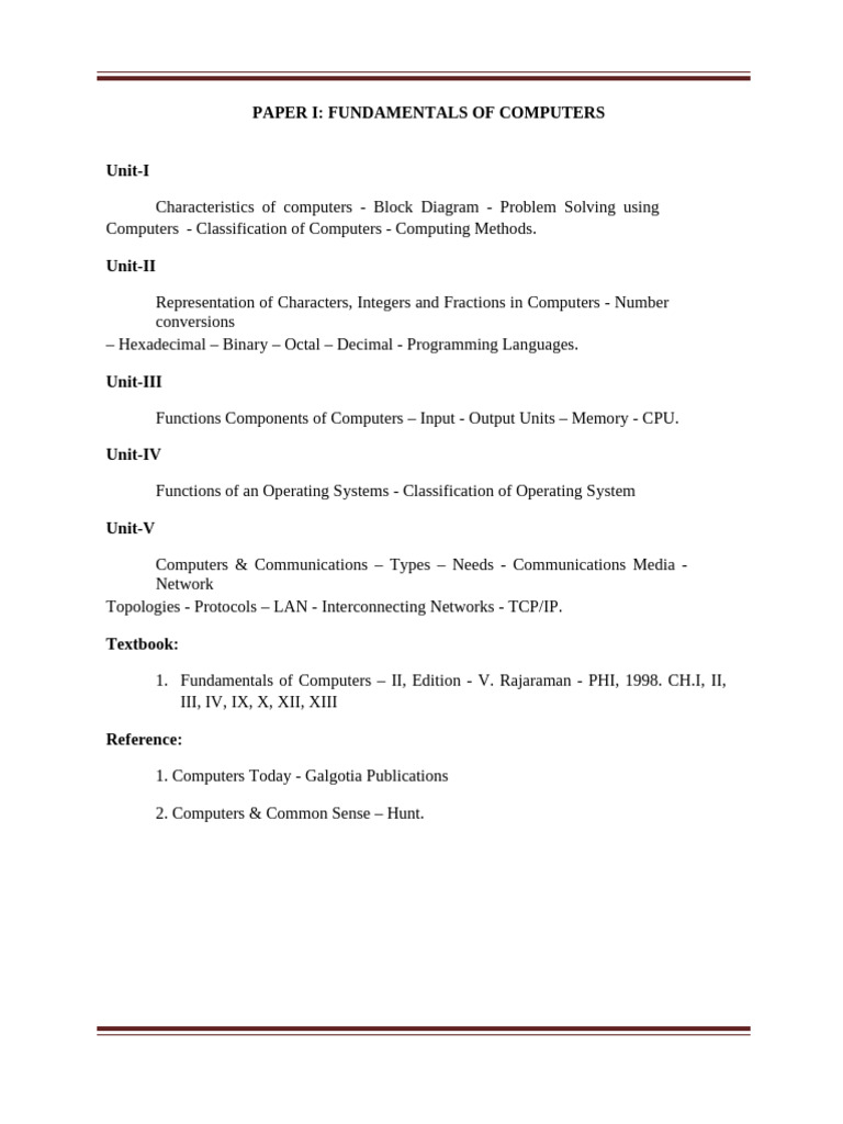 computer fundamentals | PDF | Internet Protocol Suite | Network Topology