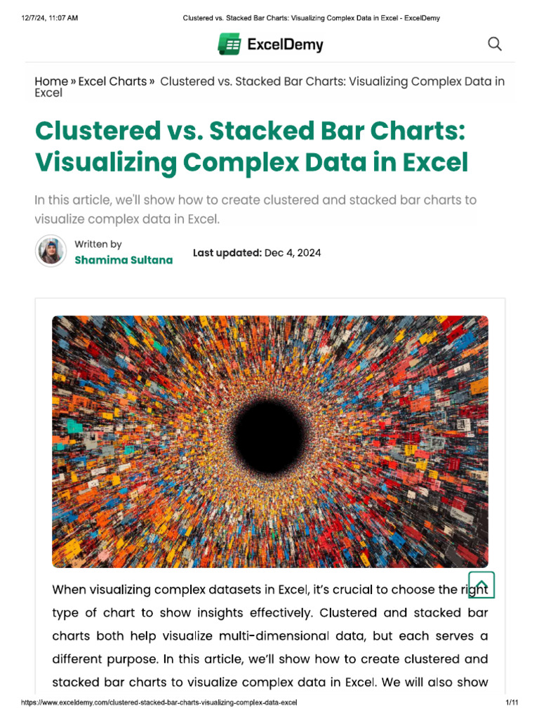 Excel Bar Charts | PDF
