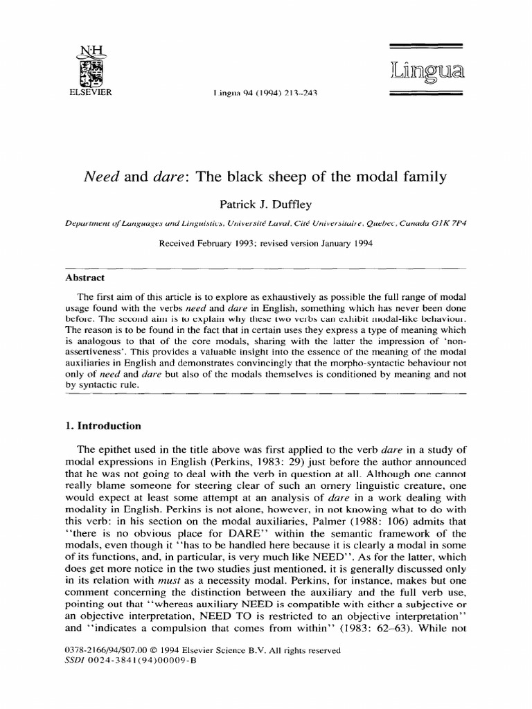 Duffley_NEEDDARE_The-black-sheep-of-the-modal-family | PDF | Modal ...