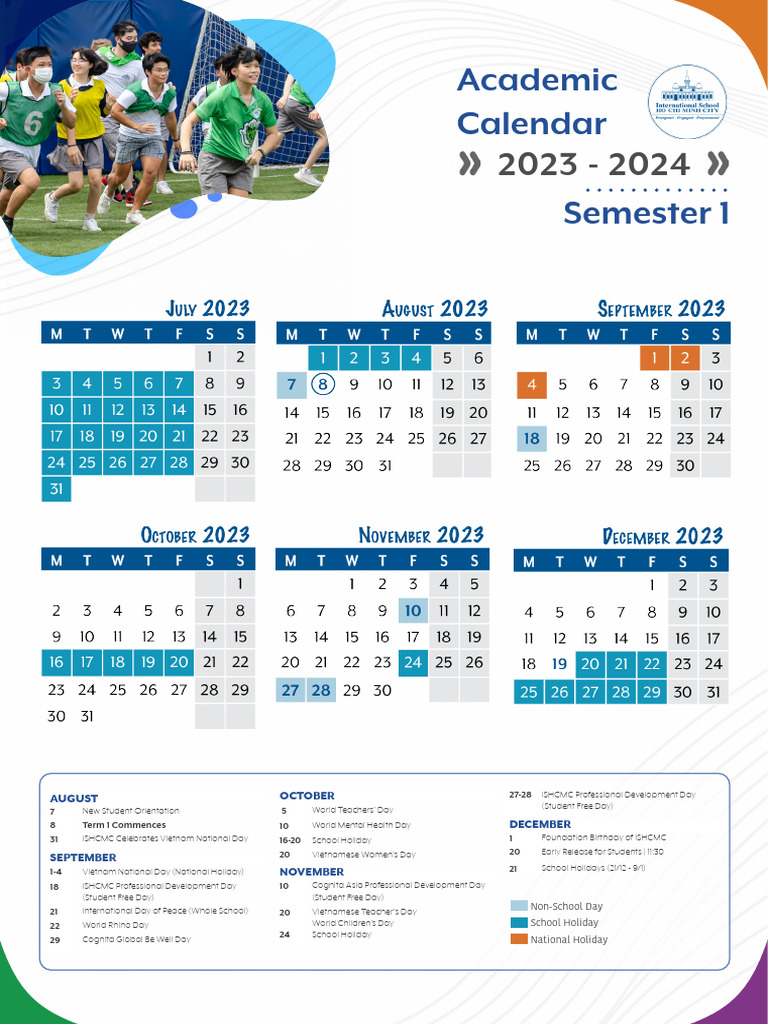 Academic Calendar - 2023-24 | PDF | Holidays | Festival