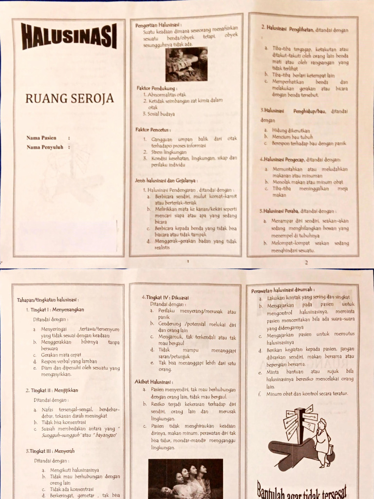 Leaflet Halusinasi | PDF