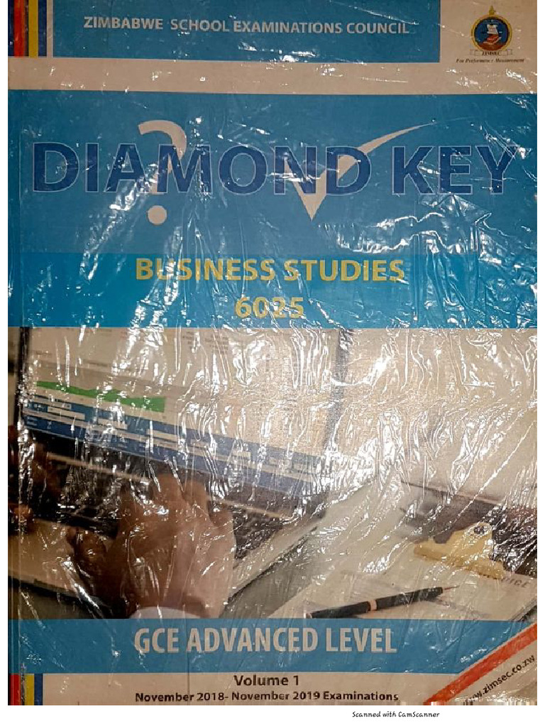 Business Studies A Level (ZIMSEC) (Bluebook) | PDF