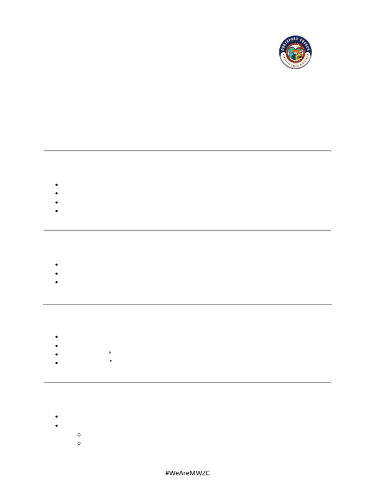 Adventist Youth Ministries Enrollment Night Program Outline | PDF