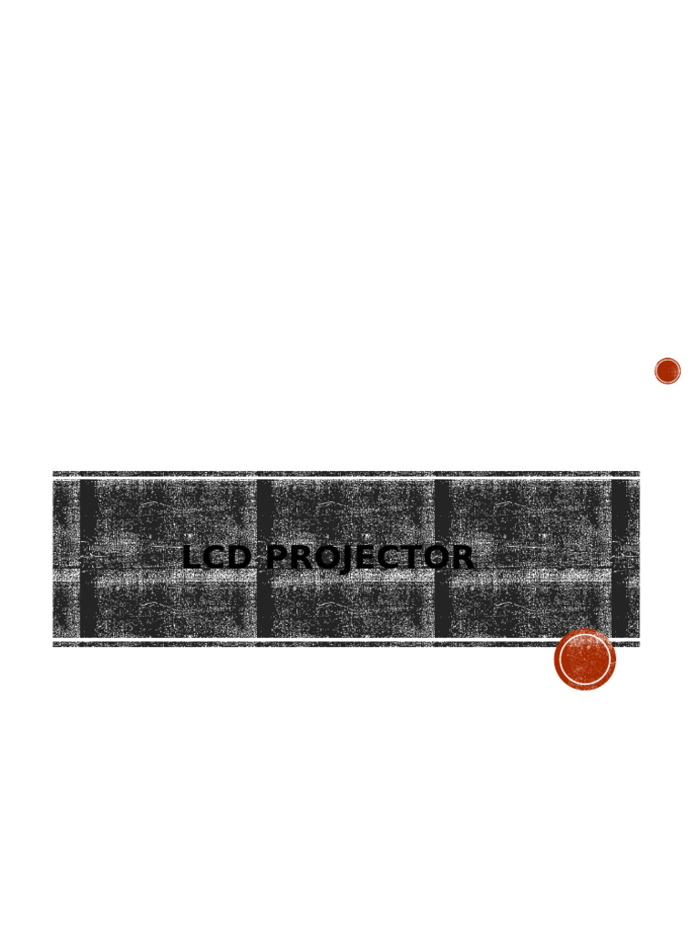 LCD Projector | PDF