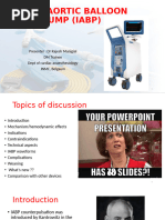 IABP Waveform Interpretation Guide | PDF | Blood Pressure | Diastole