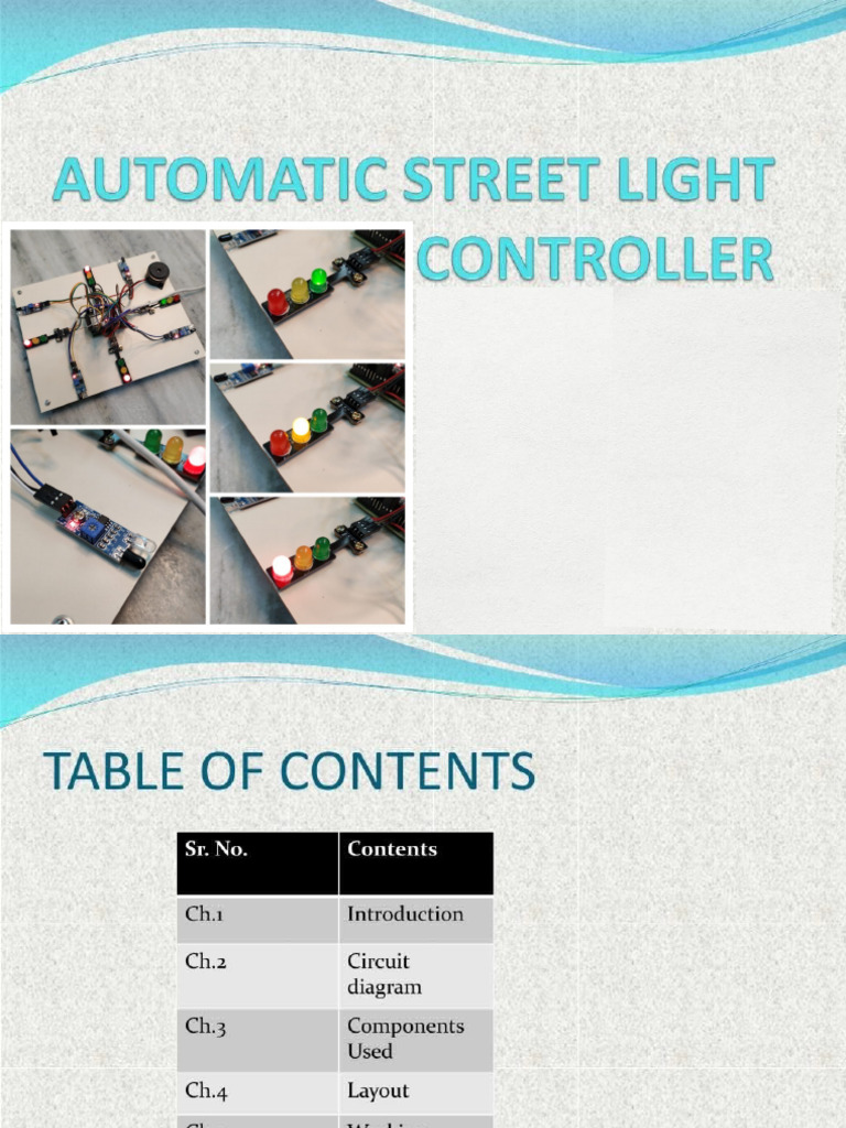 Automatic Street Light | PDF