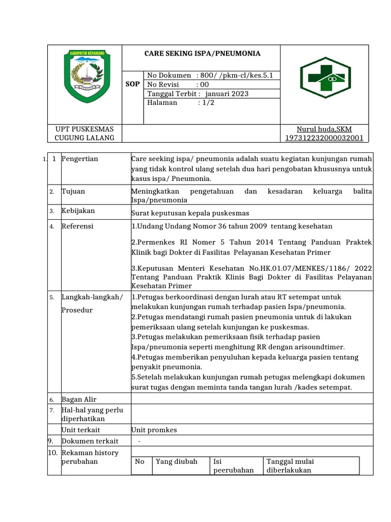 Sop Ispa & Diare 2023 | PDF